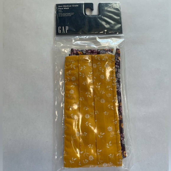 GAP | Other | Gap Adult Non Medicalgrade Face Mask 3 Pack | Poshmark